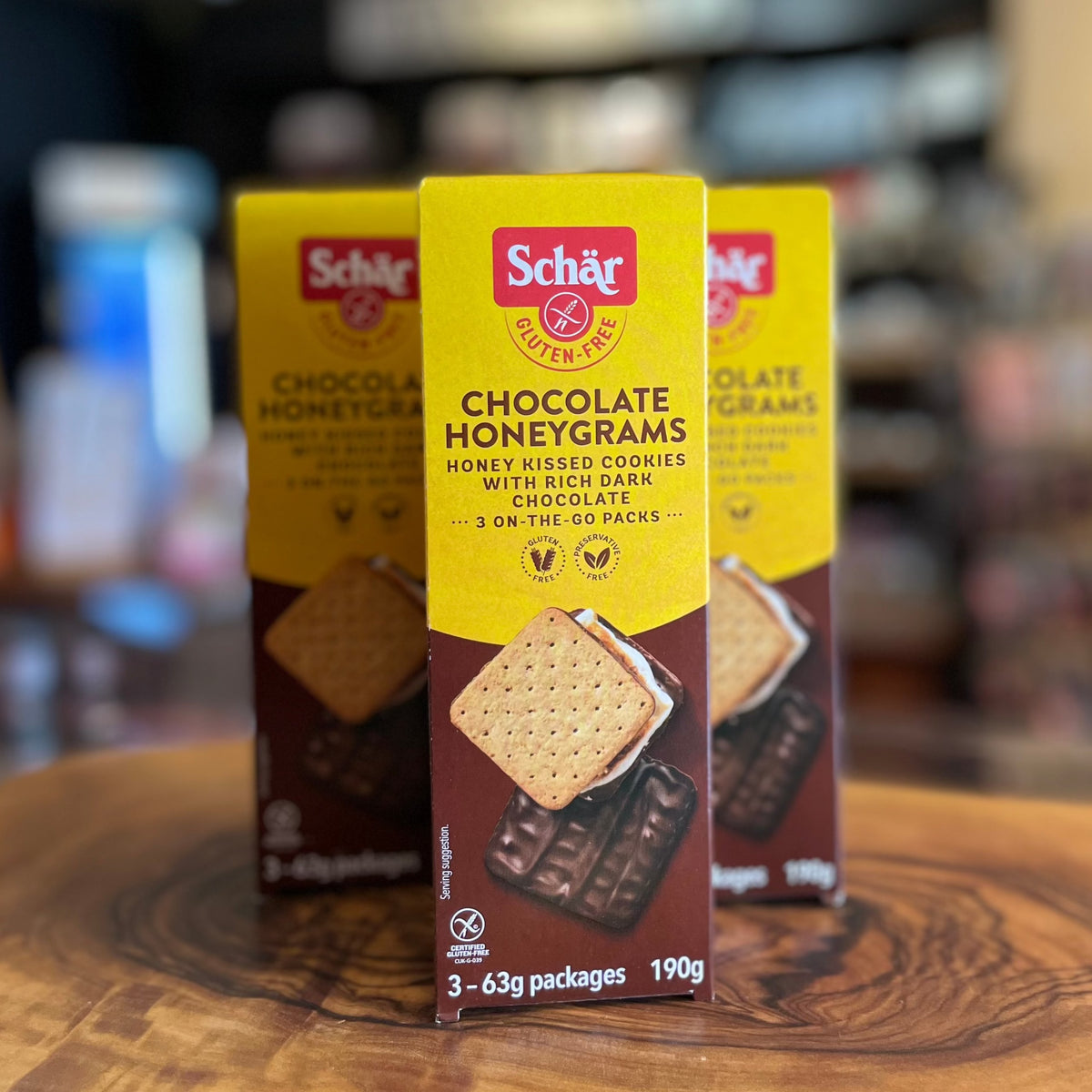 Schar Chocolate Honeygrams GF – J'adore Fine Cheese and Chocolate