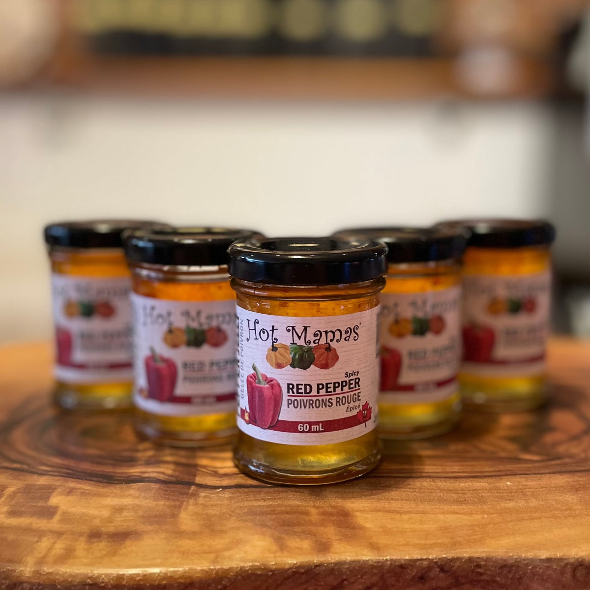 Hot Mamas - Spicy Red Pepper Mini Jelly – J'adore Fine Cheese and Chocolate