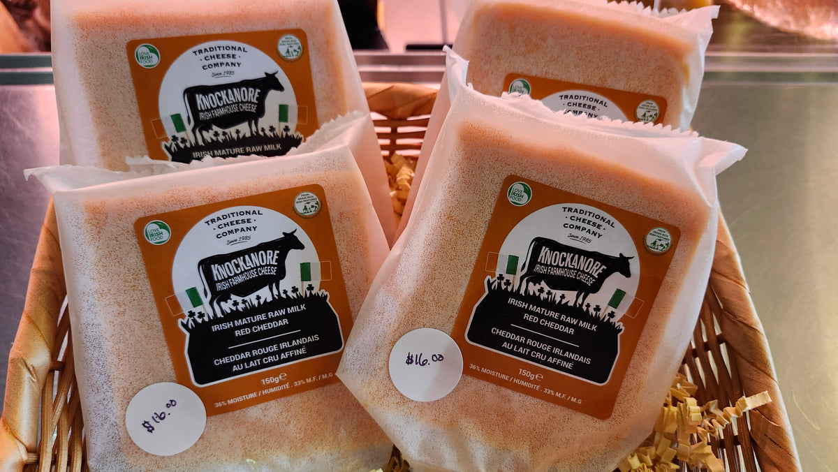 Knockanore Irish Red Cheddar – J'adore Fine Cheese and Chocolate